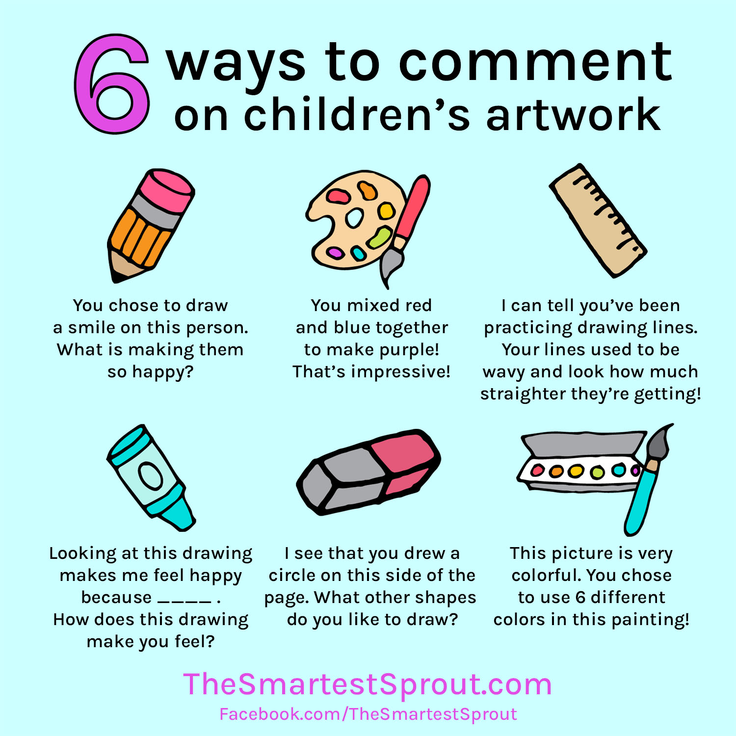 How to Comment on Children's Artwork: 8 Motivating Ways